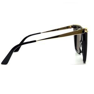 Cartier | Accessories | Cartier Panther Sunglasses Black Gold Panthre ...